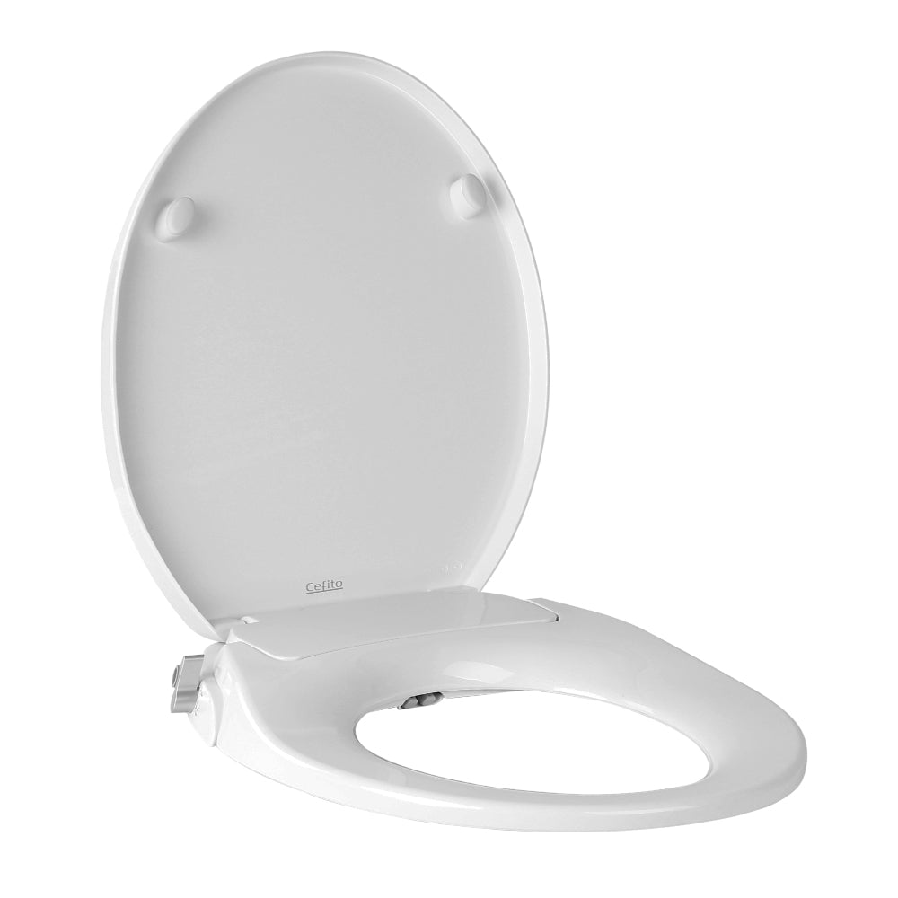 Cefito Non Electric Bidet Toilet Seat Cover Auto Water Spray Wash Knob ...
