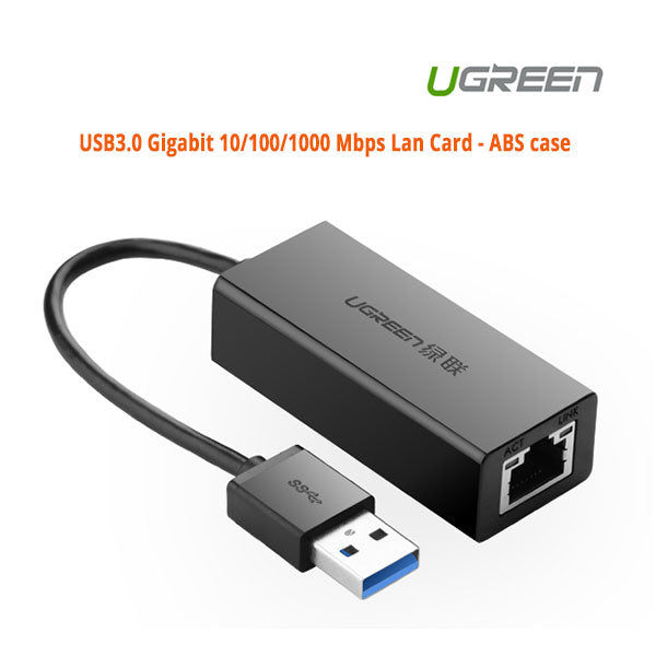 UGREEN USB3.0 Gigabit 10/100/1000 Mbps Network Adapter (20256) | RnR Galore